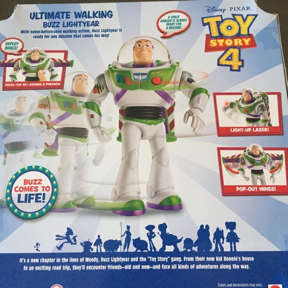 Disney | Toys | Disneys Toy Story 4 Walking Buzz Lightyear | Poshmark